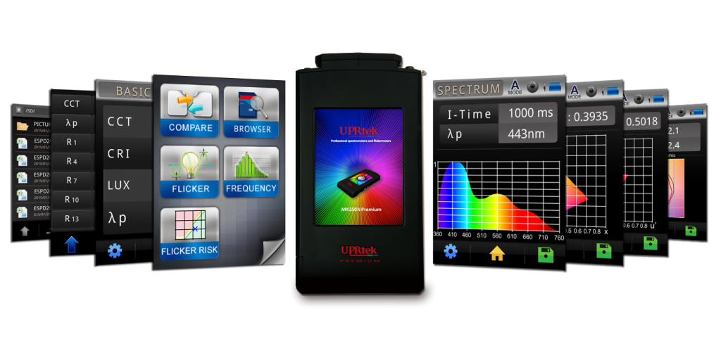 MK350N Premium Spectro-Flicker Meter - UPRTEK Europe